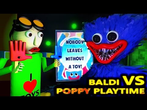 poppy playtime vs baldi - YouTube