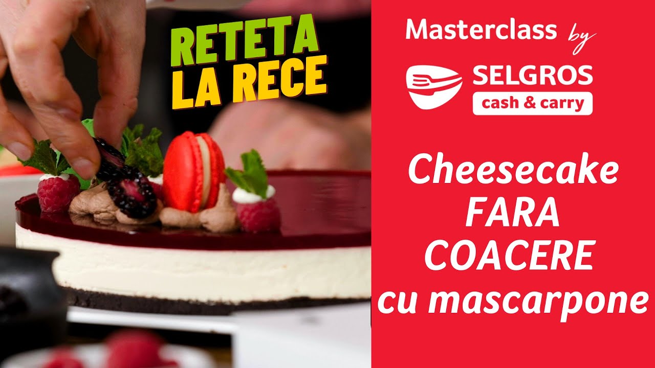 Cheesecake fara Coacere cu Mascarpone & Oreo: Reteta Simpla, LA RECE ...