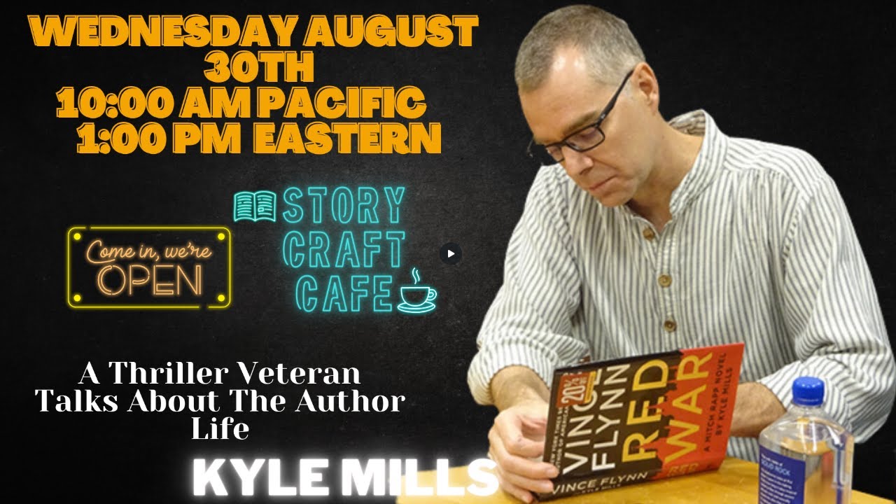 A Thriller Veteran Talks About The Author Life With Kyle Mills - YouTube