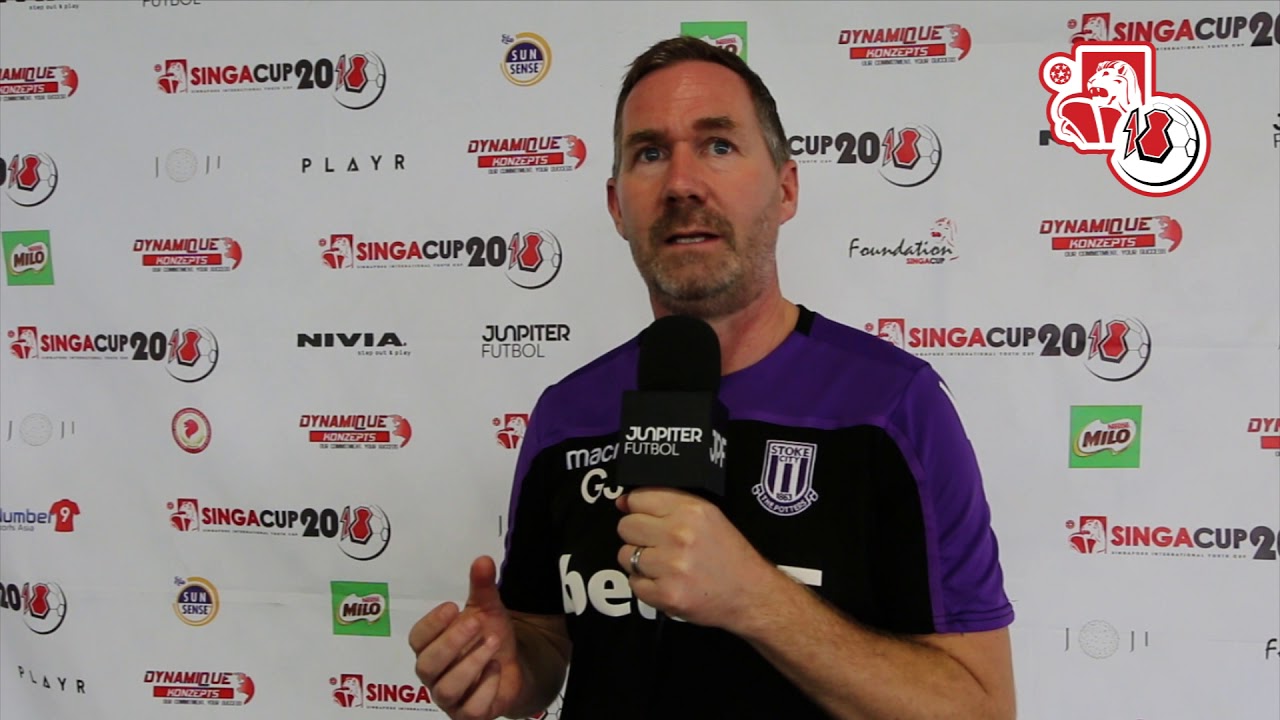 SingaCup 2018 Special Guest, Stoke City FC Academy Director - Gareth ...