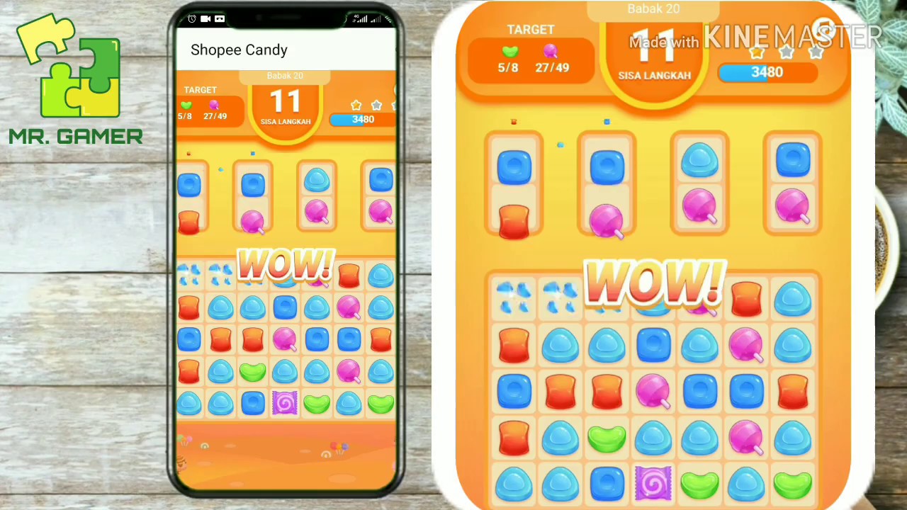 Shopee Candy Stage 20 | Babak 20 | Level 20 | Game Berhadiah - YouTube