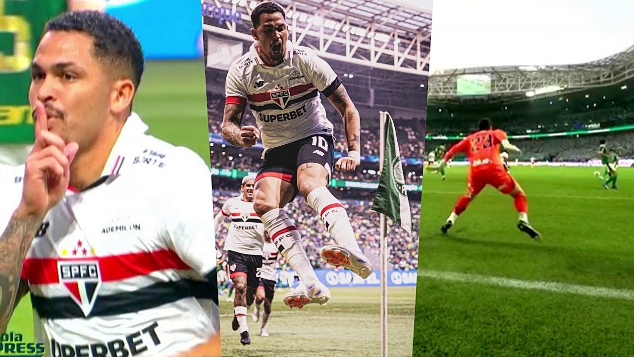 PROVOCOU! Luciano deu voadora na bandeirinha e gol anulado! Palmeiras x ...