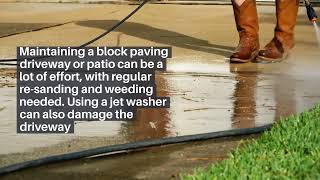 Pattern Imprinted Concrete vs Block Paving