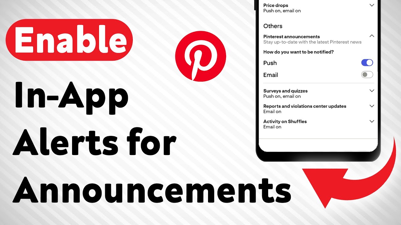 How to Enable In-App Notifications for Pinterest Announcements (Updated ...
