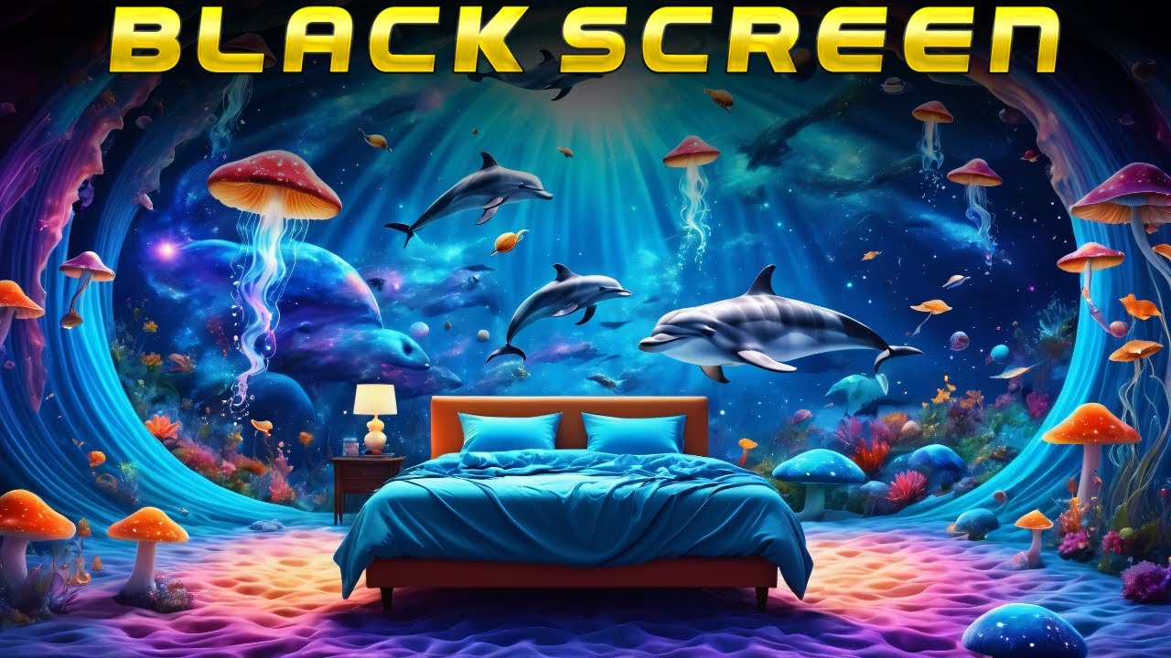 Positive Dreaming Soundscape ｜ Black Screen Sleep Music For Dream ...