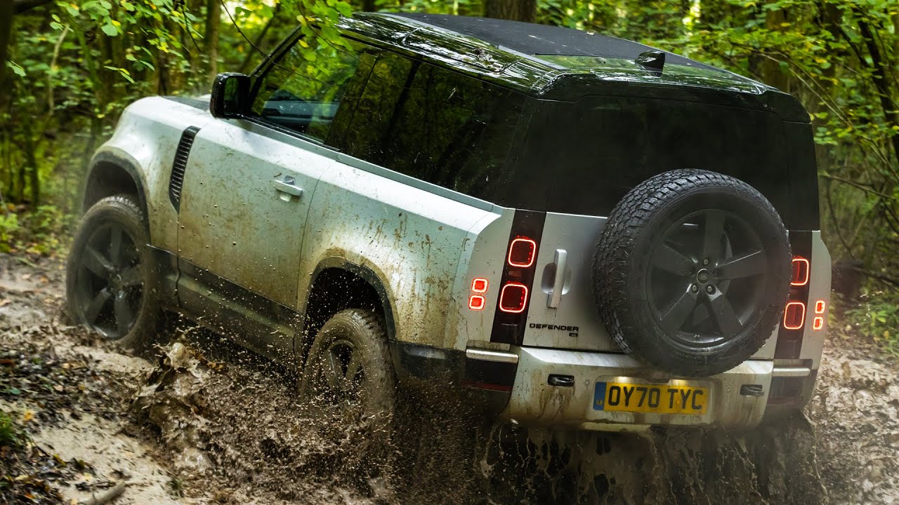 2021 Land Rover Defender 90 – Awesome Off-road Driving - YouTube