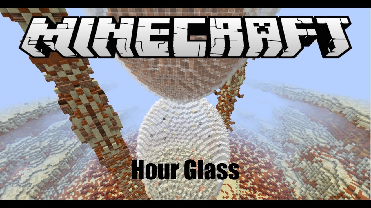 Minecraft Hour Glass - YouTube
