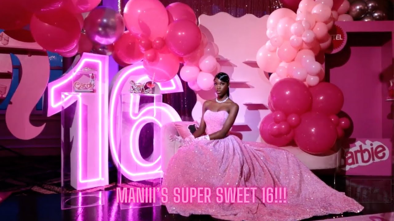 My Super Sweet 16 !!!! | heyy it's maniii| - YouTube