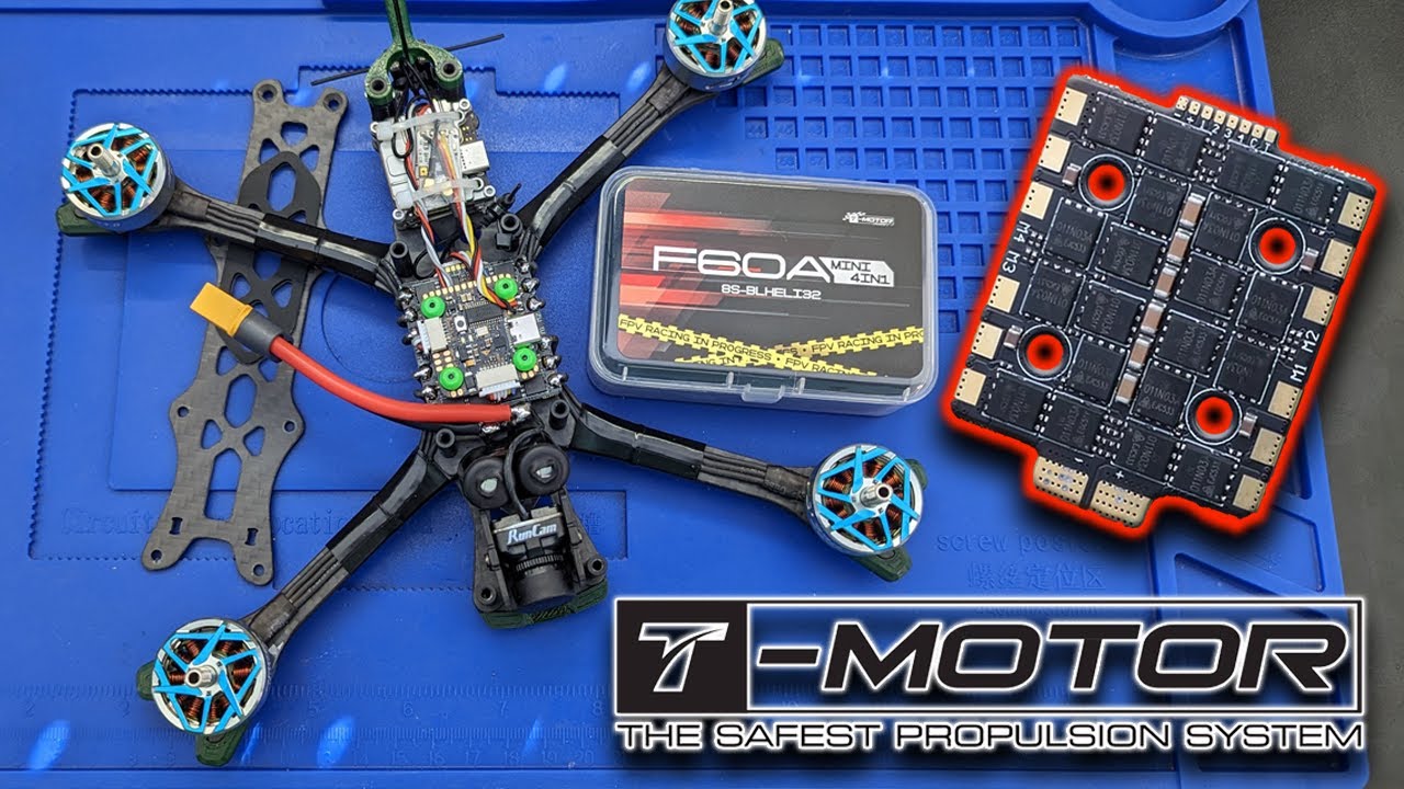 The New T-Motor Mini F60A 4in1 ESC! // 4K FPV Freestyle // MurdersFPV ...