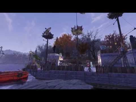 Fallout 76 C.A.M.P Modernised Pirate Ship (Out of date) - YouTube