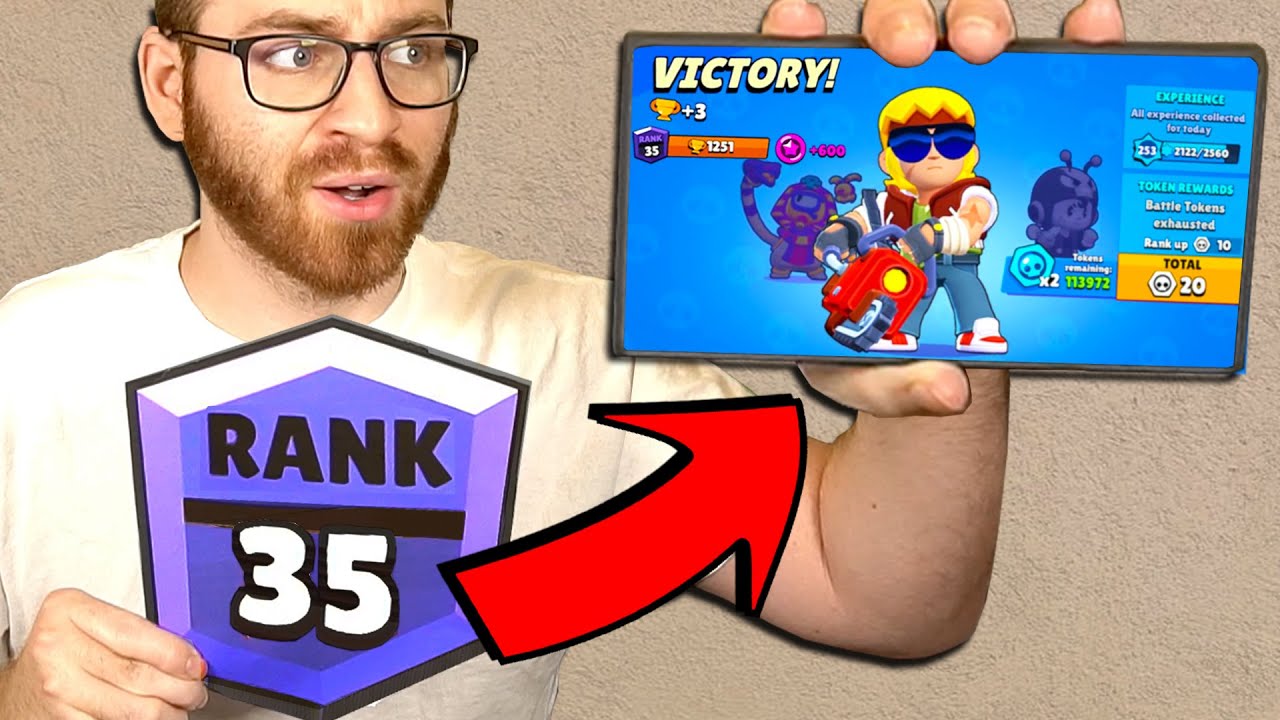 Buster BROKE Brawl Stars.. so I Pushed Him to Rank 35… - YouTube
