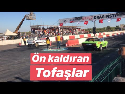 Antalya Drag Yarışları-Ön Kaldıran Tofaşlar-Özden Soydaş