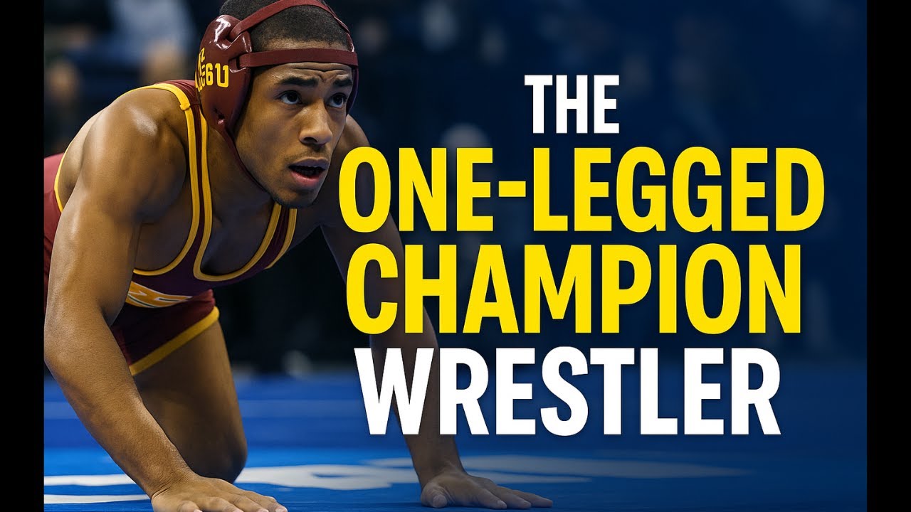 🏆 THE ONE-LEGGED CHAMPION WRESTLER – The Unstoppable Story of Anthony ...