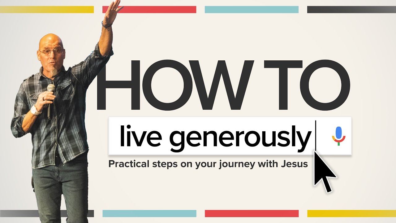 How To Live Generously | Ron Barnard | 828 Church - YouTube
