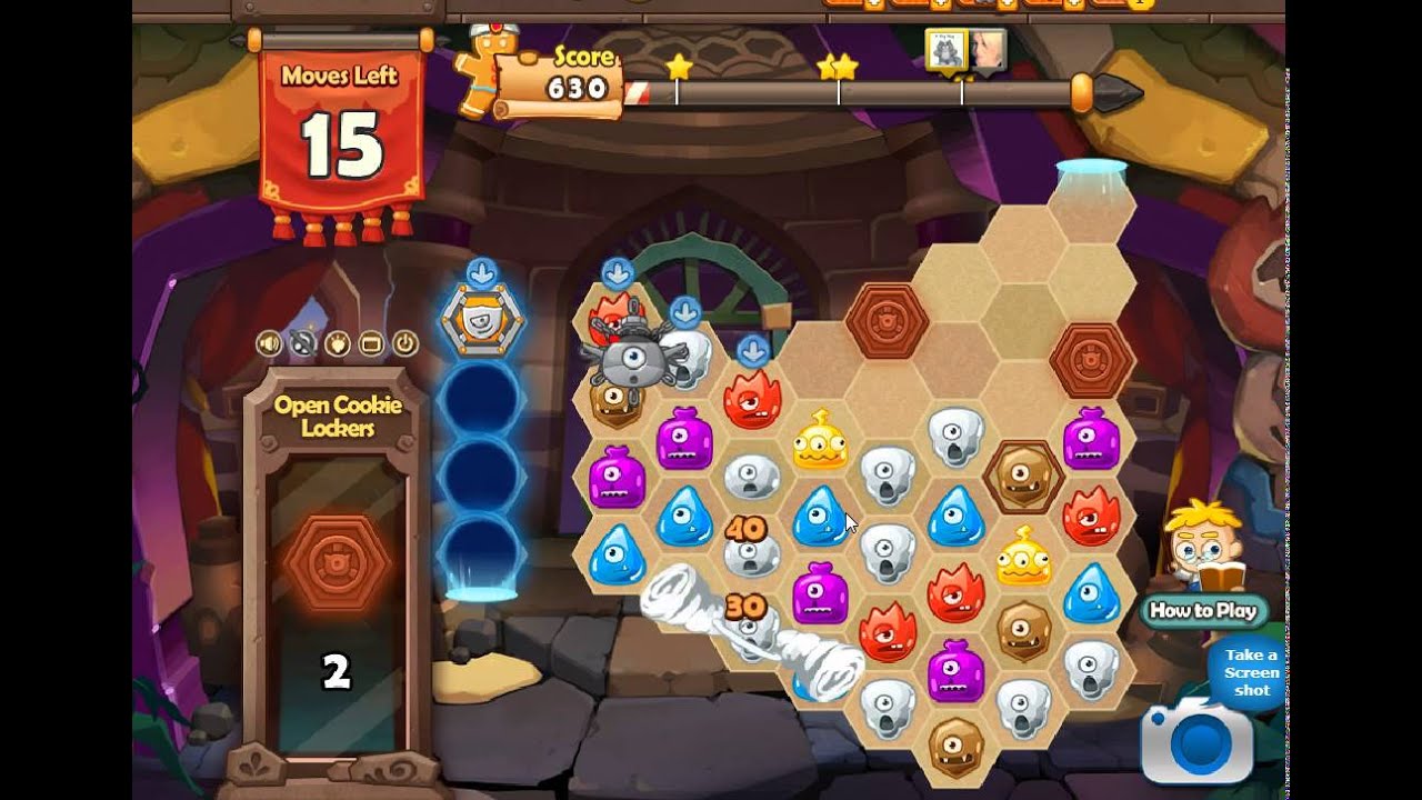 Monster Busters Hexa Blast Stage 637 a - YouTube