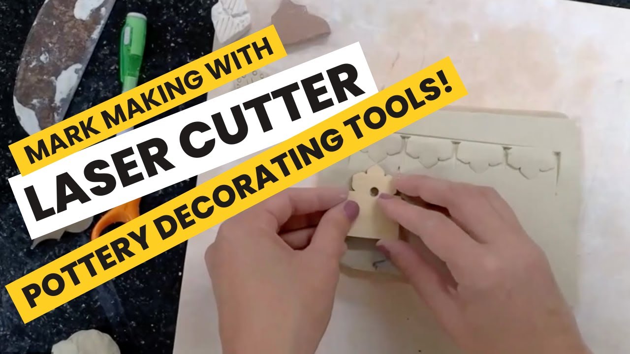 Using Laser Cut Pottery Tools to Make Amazing Marks on Clay | LINDSAY ...