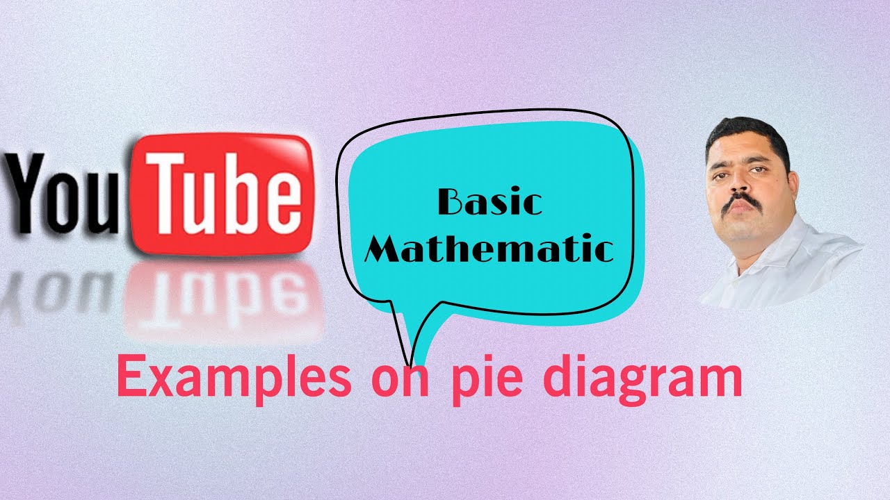 Examples on pie diagram. - YouTube