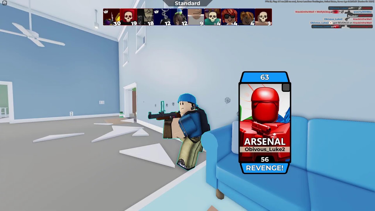 Roblox Arsenal STAY UP GANG 💪 - YouTube