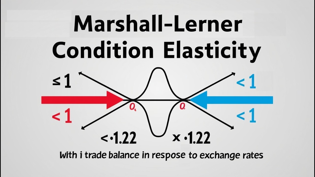 Marshall-Lerner Condition | Economics | UGC - YouTube