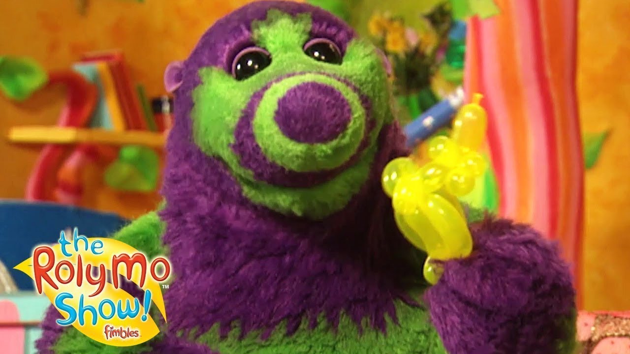 Roly Mo Show – Creating Toys From Balloons | Videos For Kids | Fimbles ...