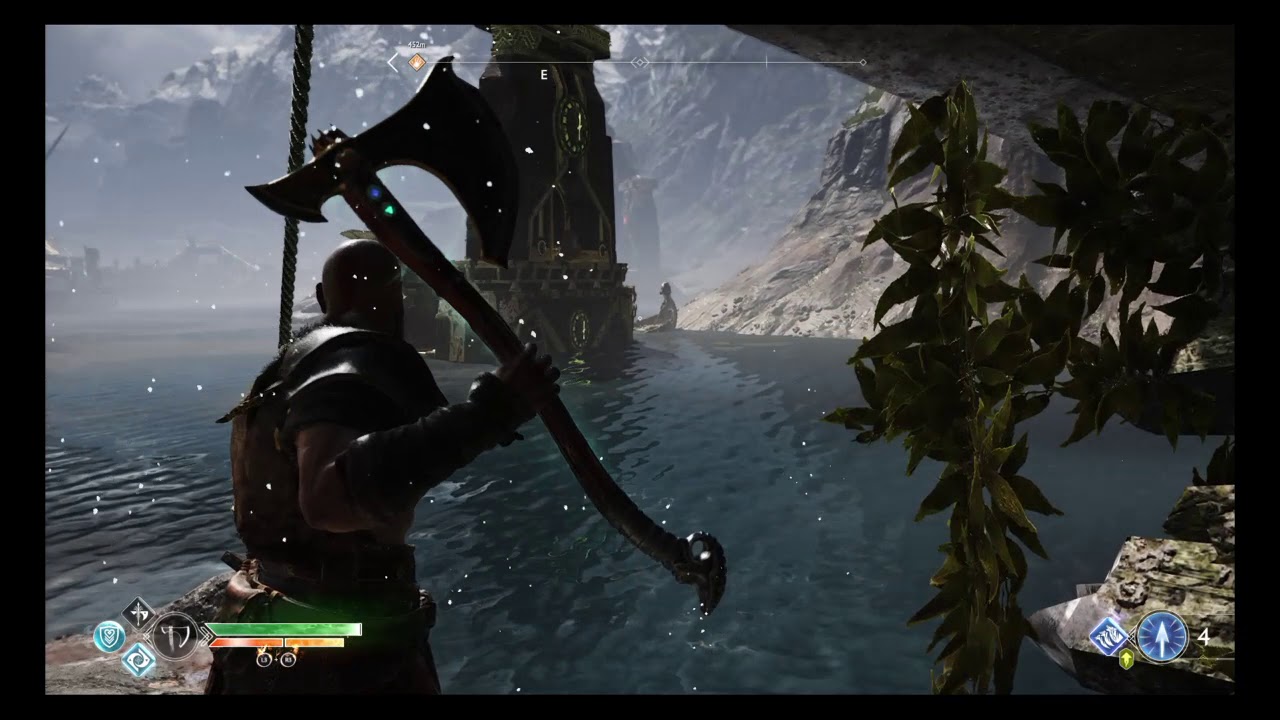 God of War Using Leviathan's Wake to hit any Raven on the map - YouTube