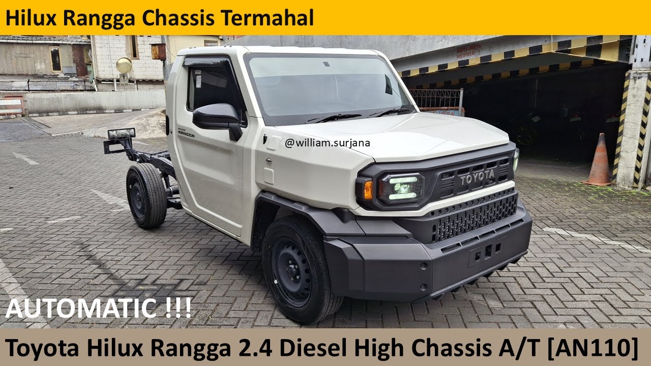 Toyota Hilux Rangga High 2.4 Diesel A/T Chassis [AN110] review ...