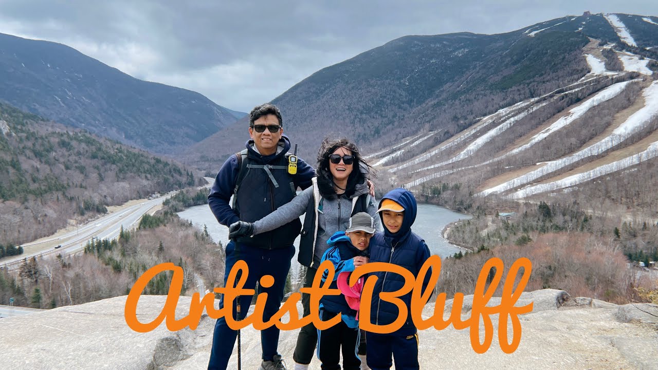 Bald Mountain & Artist Bluff Trail, Franconia, NH - YouTube