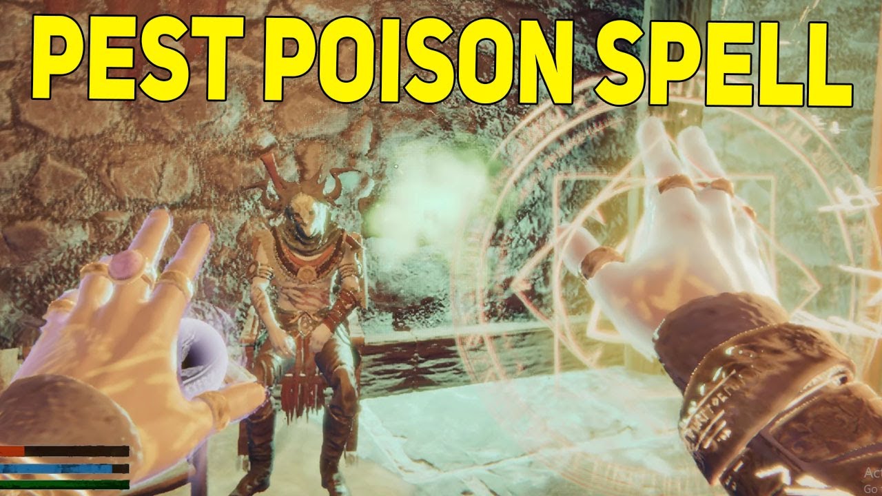 Best Poison Projectile Spell Location Caustic Wrath in Tainted Grail ...