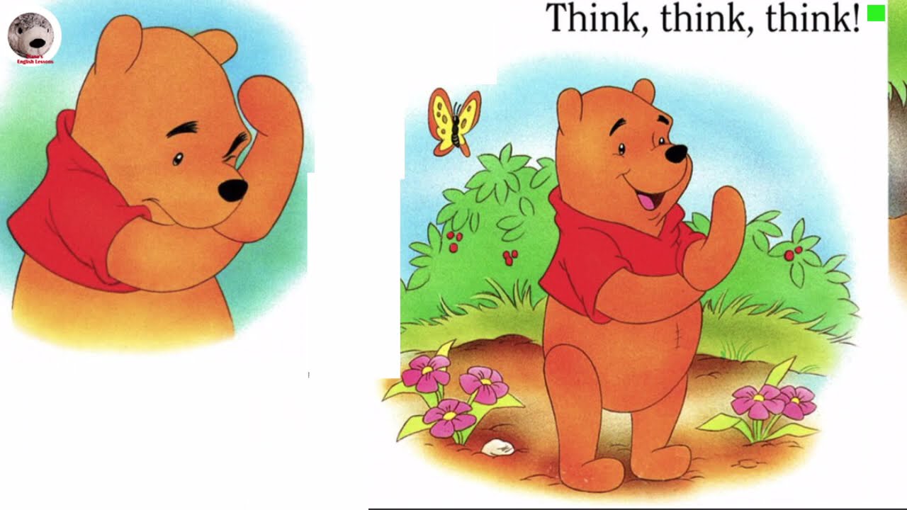 Winnie The Pooh Has Ears For Hearing Parts of The Body and Songs ...