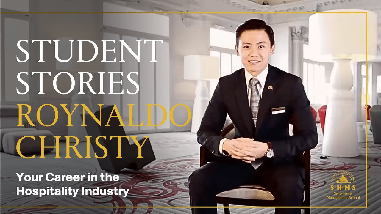 Roynaldo Christy - Your Career in the Hospitality Industry - SHMS - YouTube