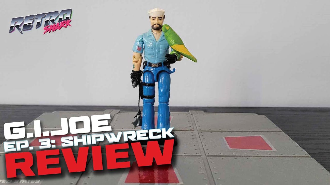 G.I. JOE Shipwreck w/ Polly (1985) Action Figure Review [Episode 3 ...