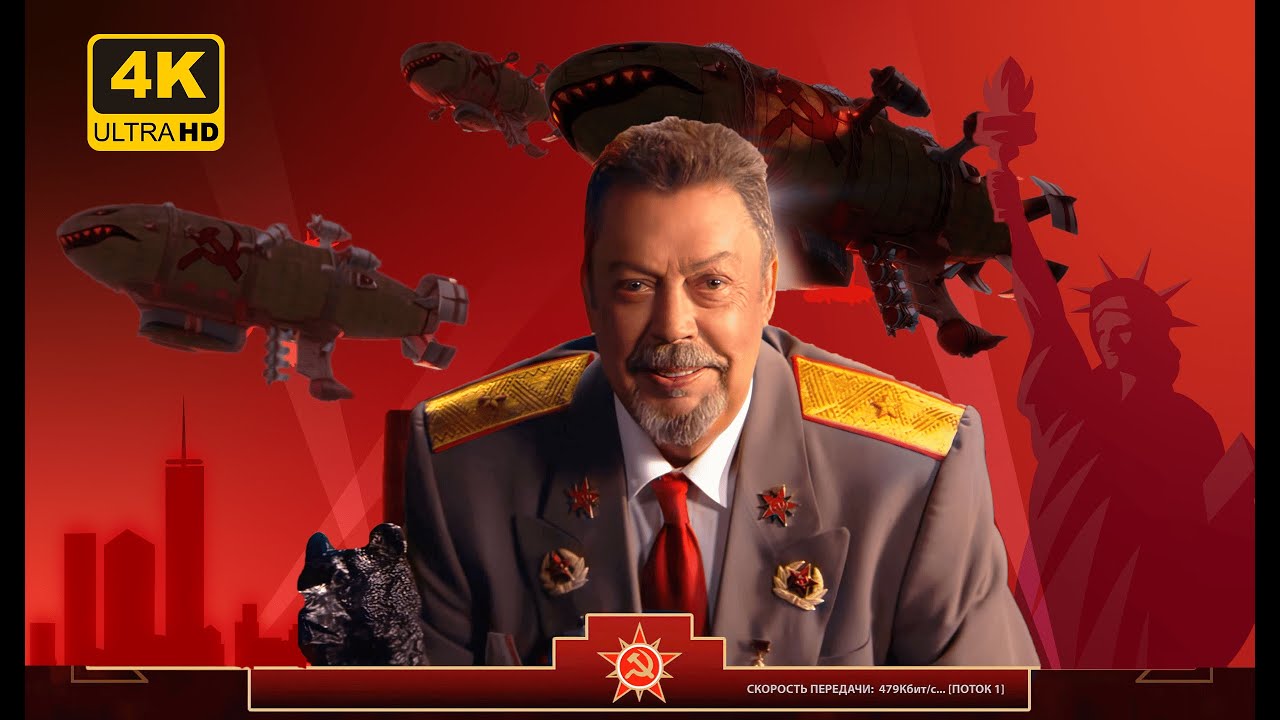 [4K60FPS] Red Alert 3 Soviet Campaign Cutscene (includes top-right ...