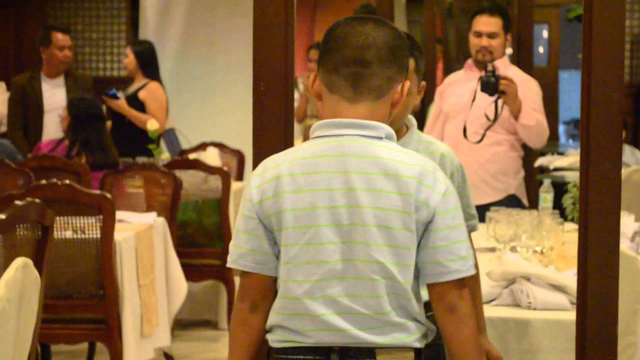 Boy playing using his imagination - YouTube