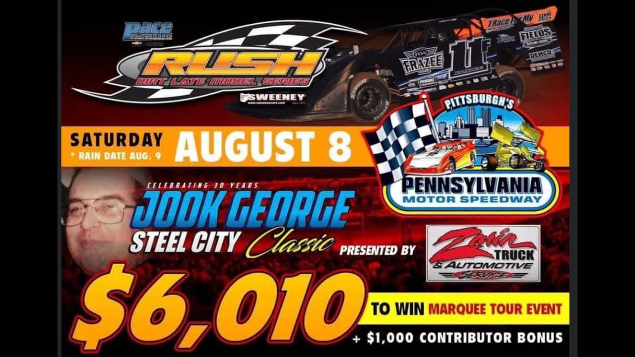 2020 Jook George, Steel City Classic, Rush Late Model feature and post ...