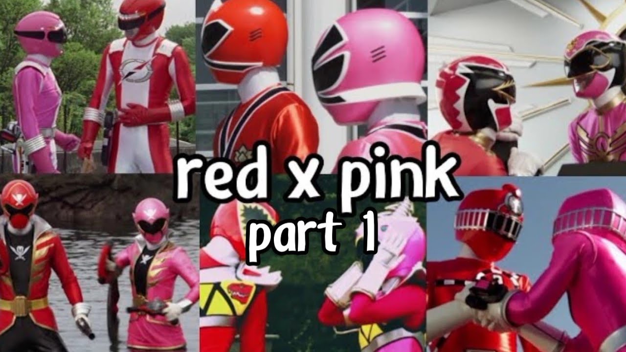 (SUPER SENTAI COUPLES) RED X PINK💗 Compilation | 2006 - 2014 (Boukenger ...