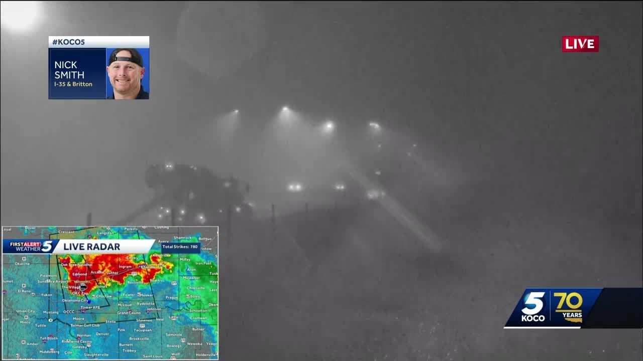 Hurricane-force winds blow into Oklahoma City as severe storms move ...