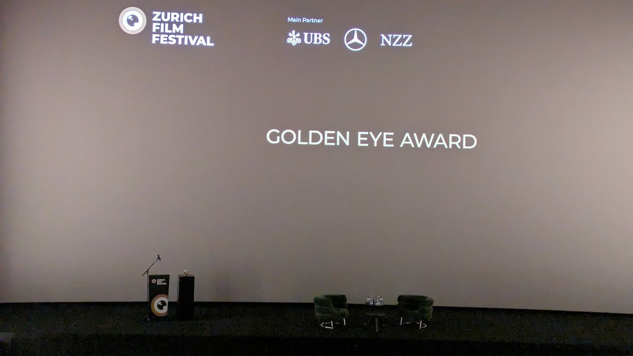 Christian Jungen Opens the Golden Eye Award Ceremony at Zürich Film ...