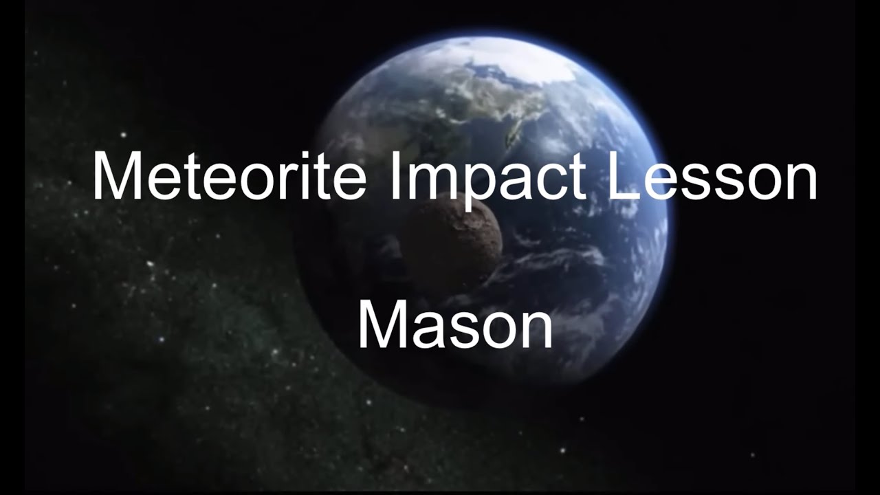 Meteorite lesson Plan - YouTube