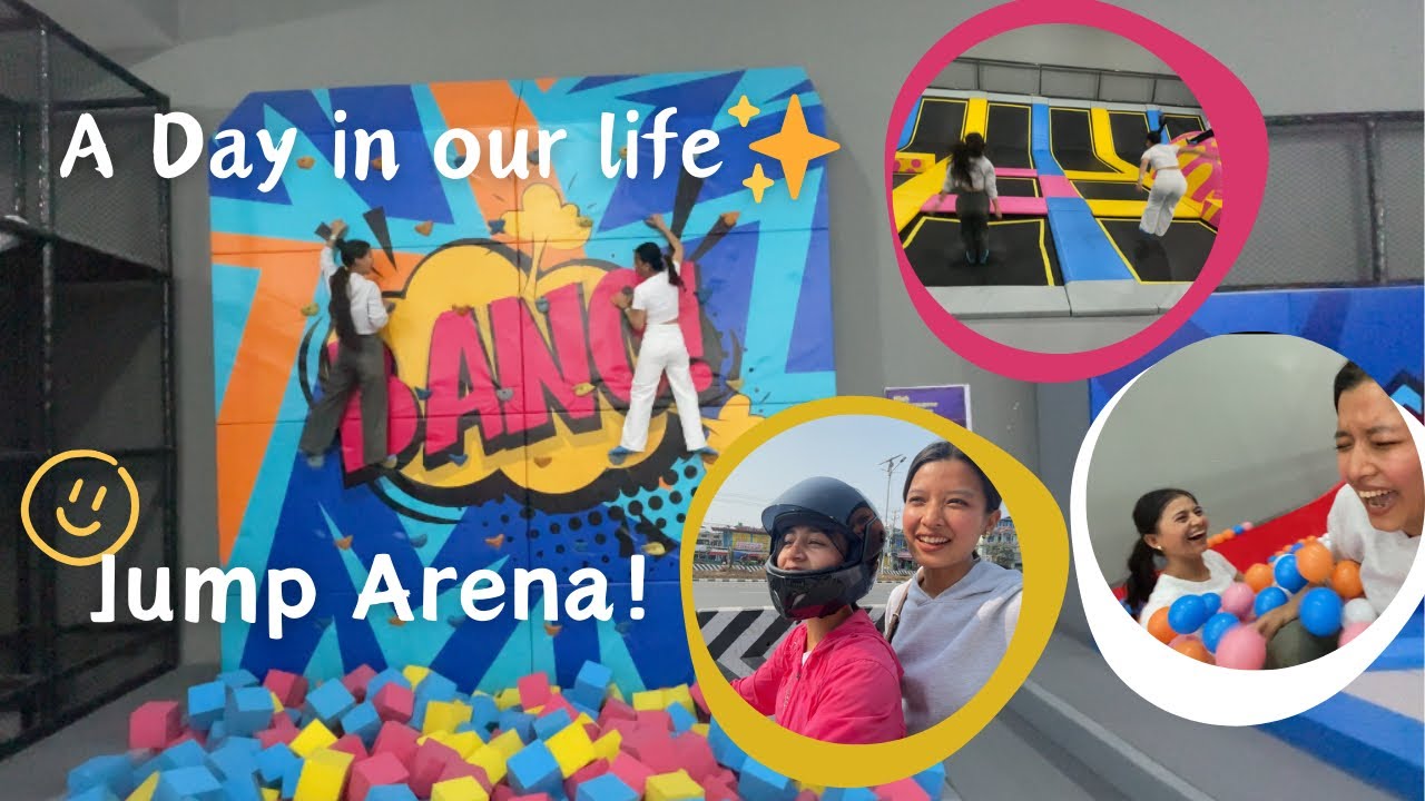 Nepal’s Largest Trampoline Park | Epic JUMP Adventure at JUMP Arena ...