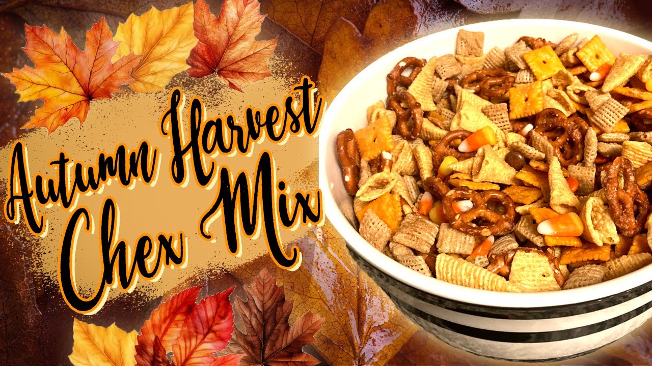 Delicious Autumn Harvest Chex Mix Recipe - YouTube