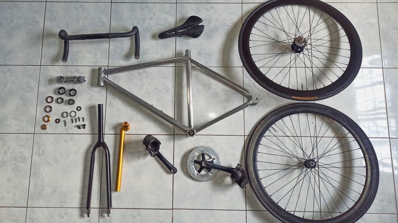 Lvdao Fixed Gear Full Assembly + Bike Check- Richie - YouTube