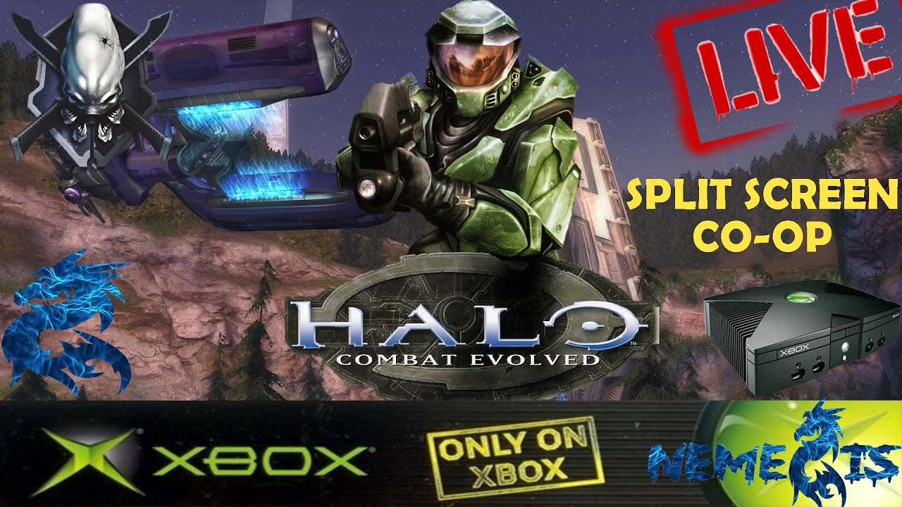 HALO ON LEGENDARY, SPLIT SCREEN CO-OP ON ORIGINAL XBOX. CAN MY SON ...