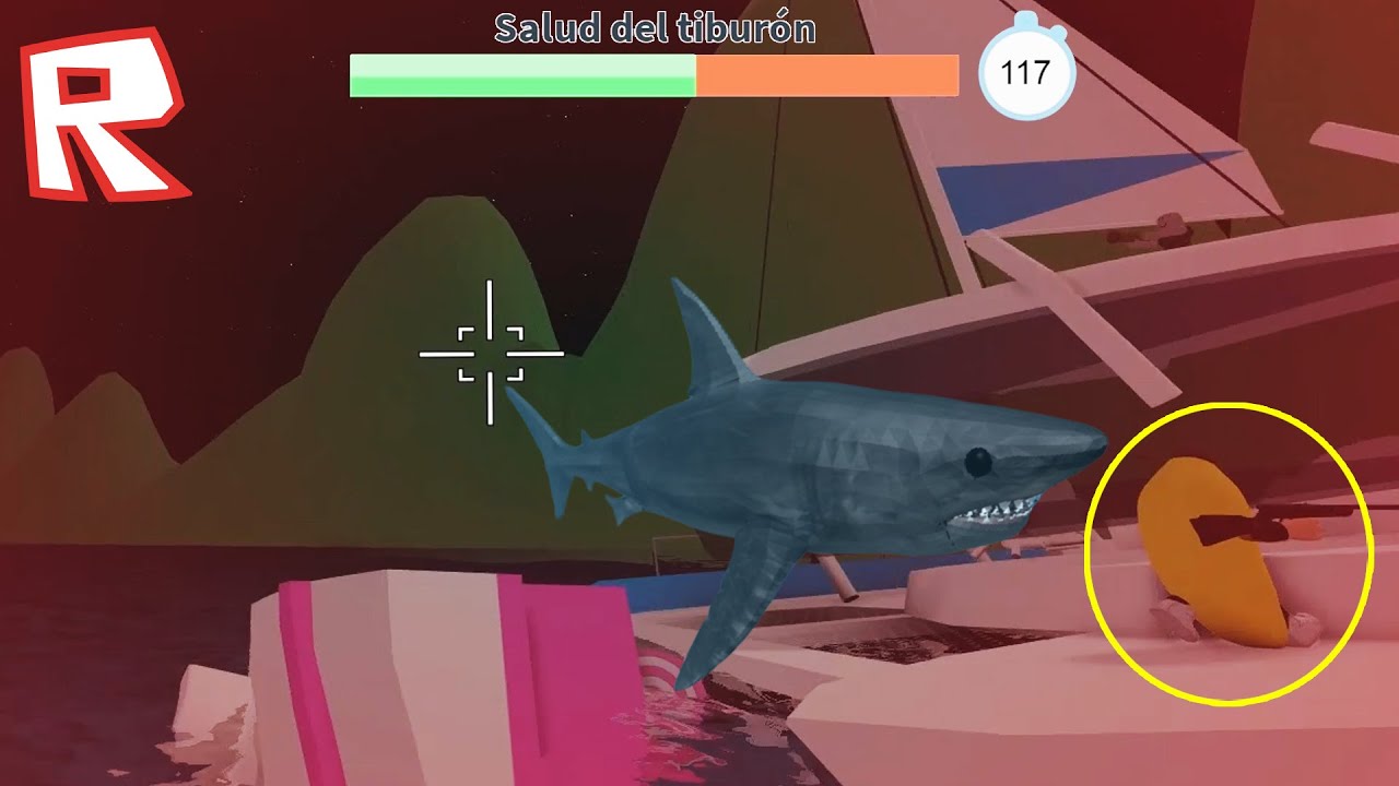 🦈 ME CONVIERTO EN TIBURON EN ROBLOX con Massi 😂 - YouTube