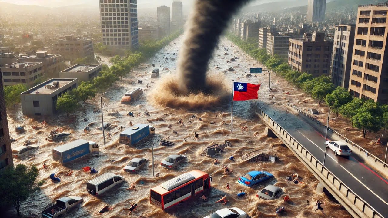 2 minutes ago! Krathon sweeps Taiwan (China): Terribly strong winds ...