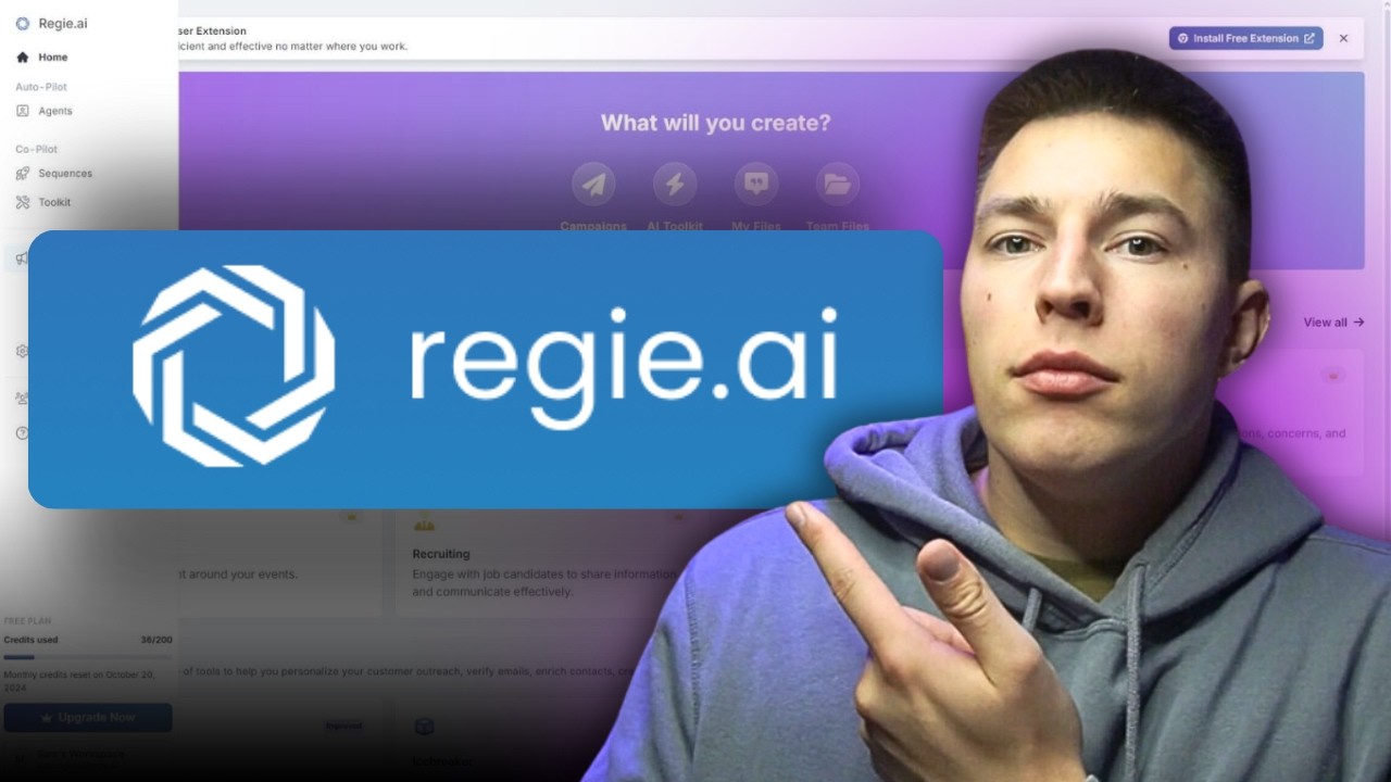 Regie.ai Agent: Step-by-Step Tutorial for Beginners (2024) - YouTube