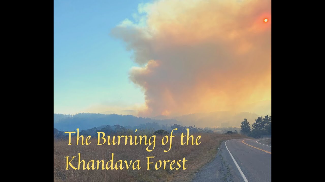 The Burning of Khandava Forest - YouTube