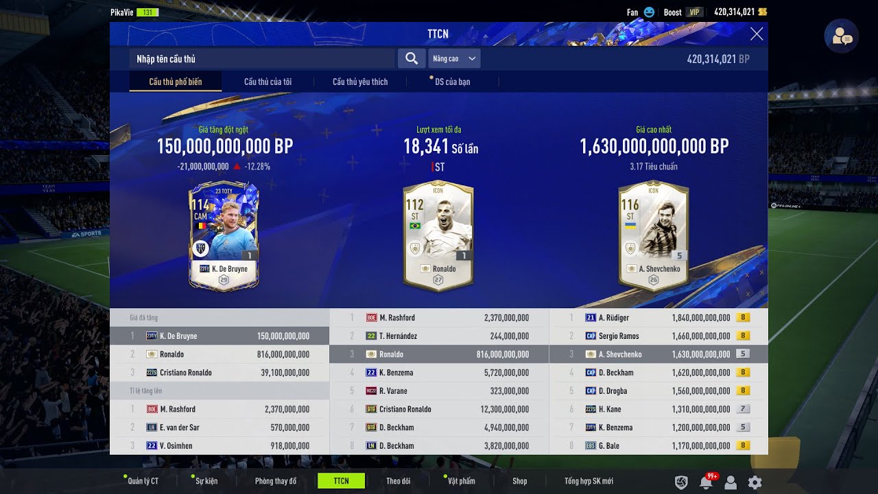 FIFA ONLINE 4: PHÁ SẠCH CÙNG ĐỘI HÌNH MIỀN NÚI ACC CHÍNH, SỨC MẠNH ...