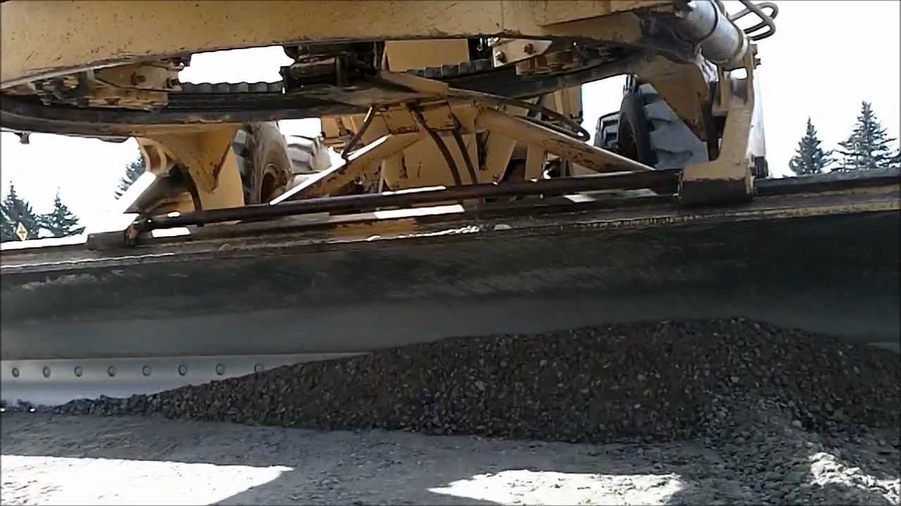 14G Grader View From The Blade - YouTube