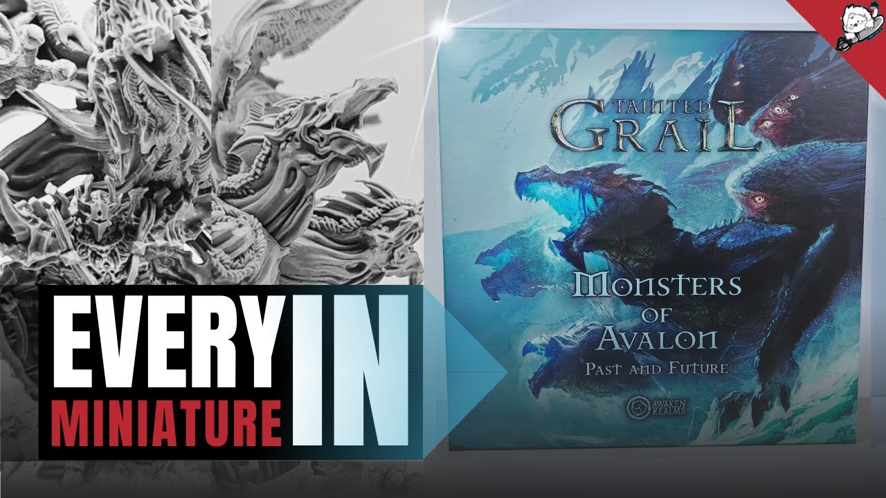 Every Miniature In Monster of Avalon Past and Future - YouTube