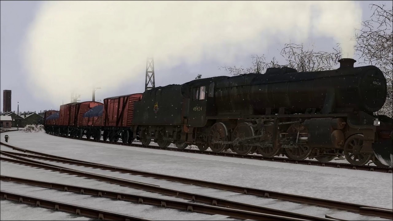Train Simulator: Bossman Games LMS Stanier 8F Compilation - YouTube